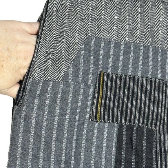 Sandrine Rose | Pants & Jumpsuits | Sandrine Rose Patchwork High Rise ...